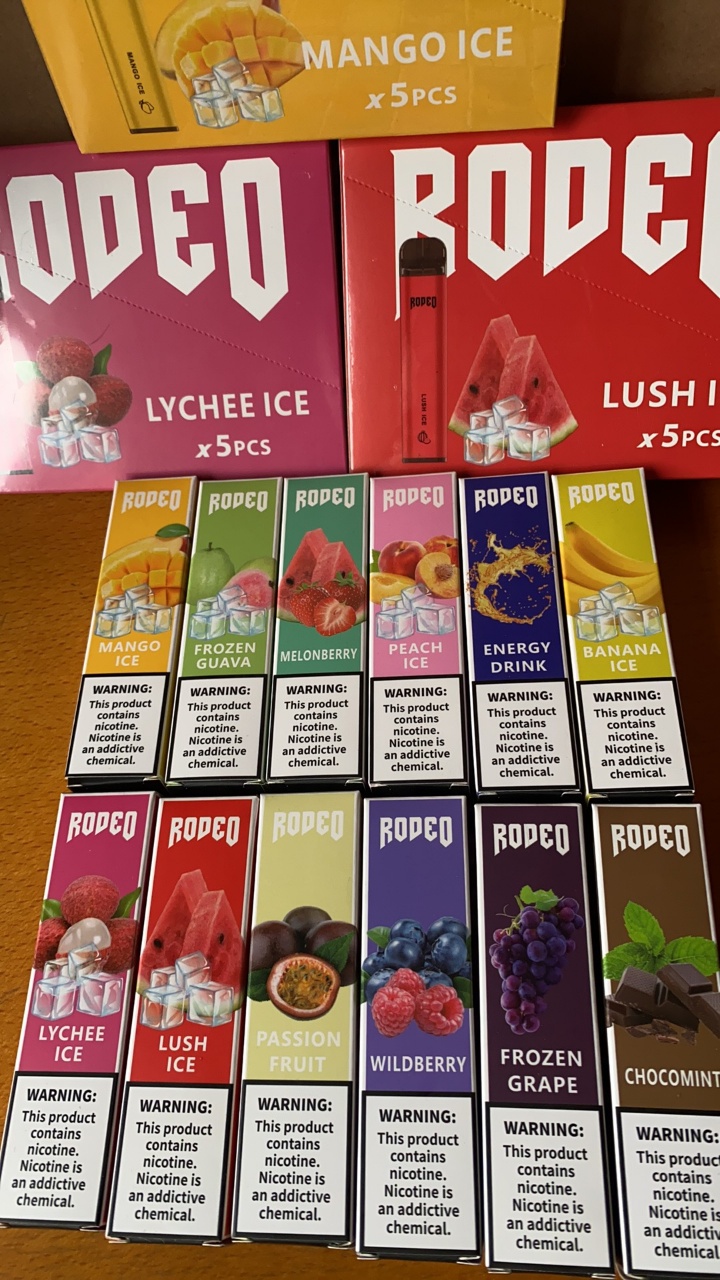 【1600口】Rodeo Pod一次性小烟 | 便捷使用 | 台湾正品现货